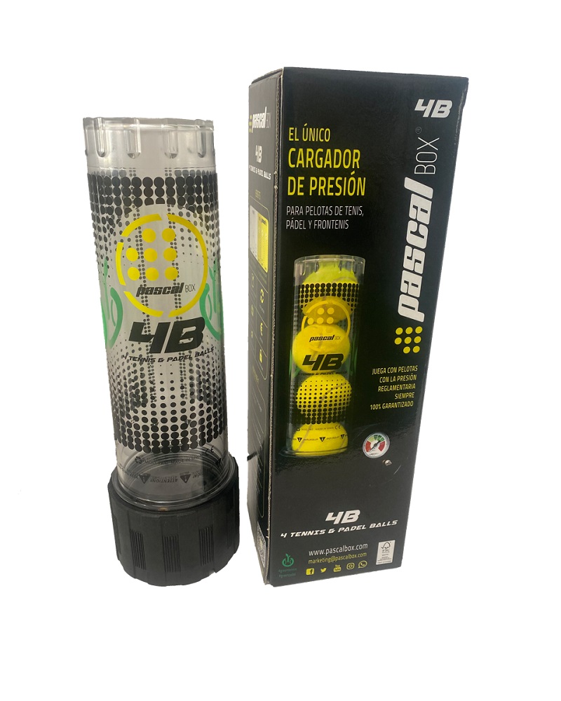 Presurizador Bullpadel Pascal Box 4B - Seguridad Total